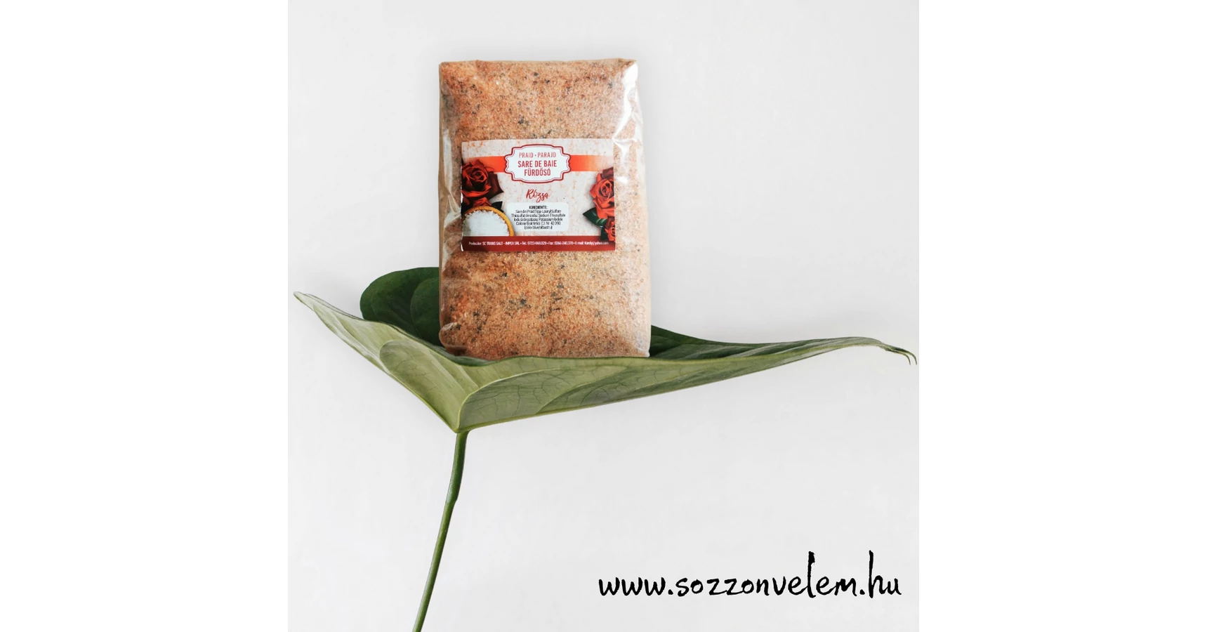 Parajdi fürdősó rózsa 1kg ára :1149ft
