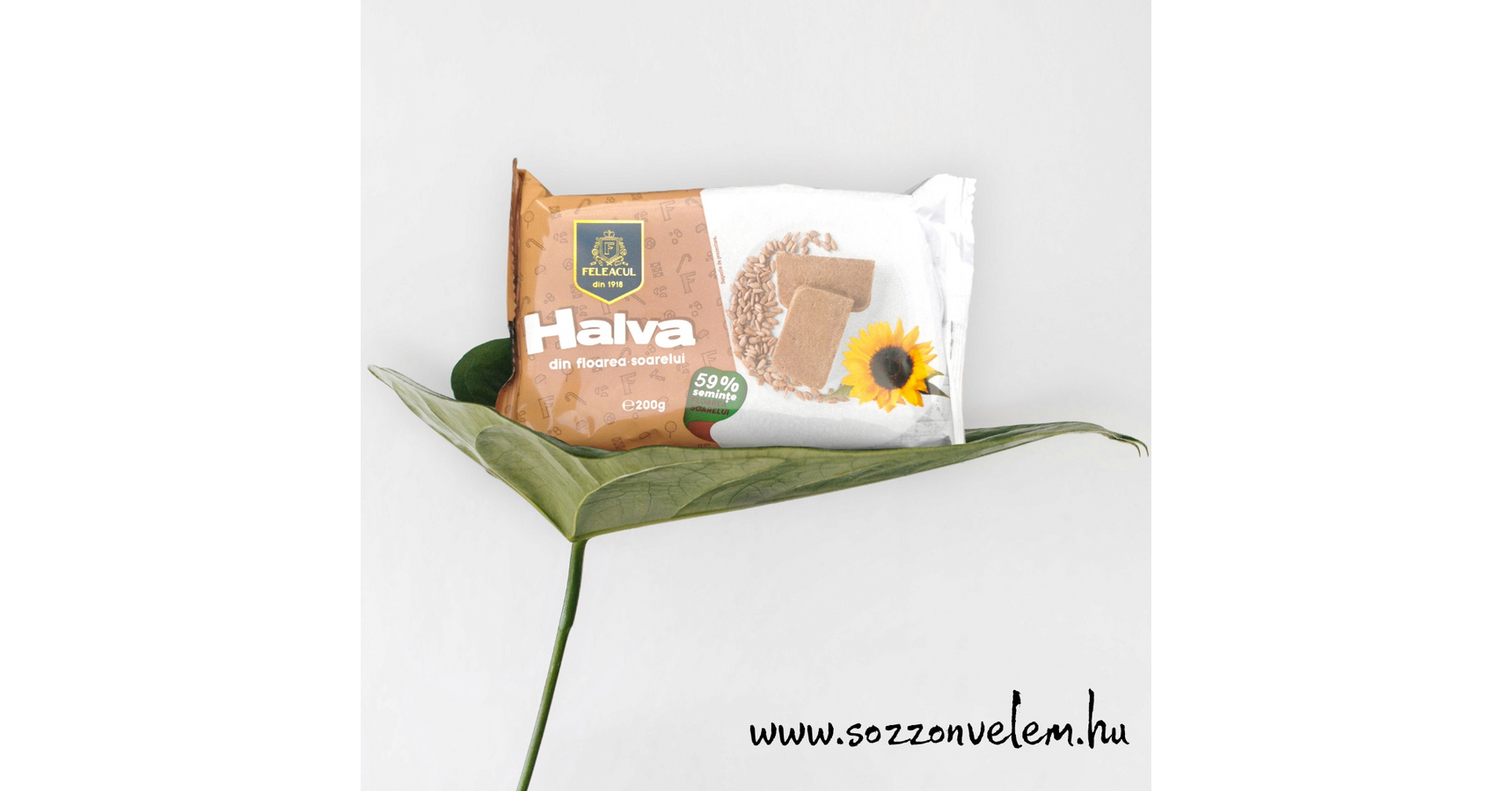 Halva natúr 200g, származási hely: Románia, ára: 749ft