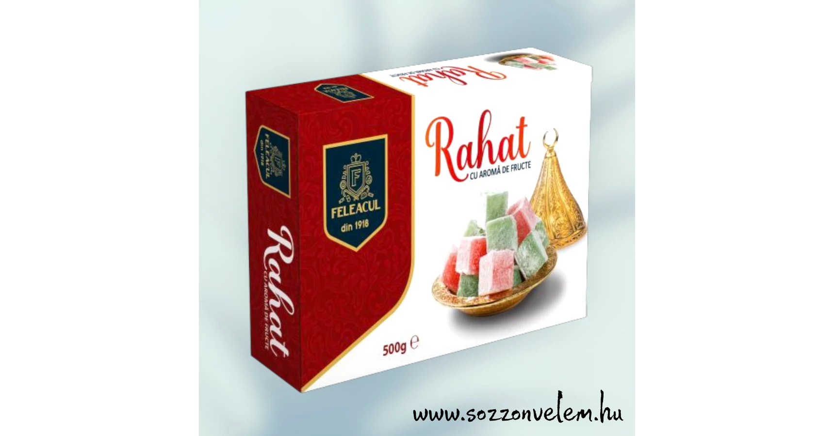 Rahát gyümölcsös 500g, származási ország : Románia, ár: 1599ft